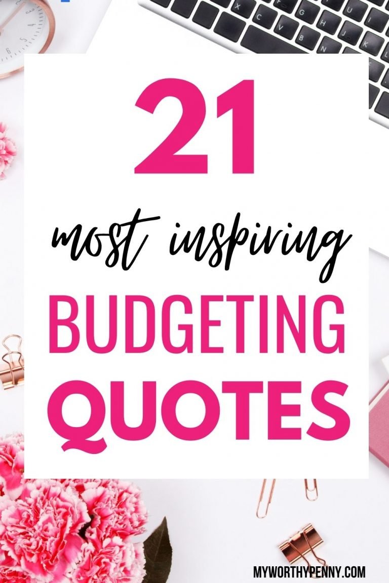 21 Most Inspirational Budgeting Quotes To Improve Your Personal Finance ...