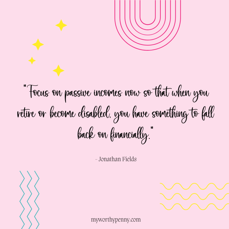 100 Passive Income Quotes To Help Newbies Build Wealth - My Worthy Penny
